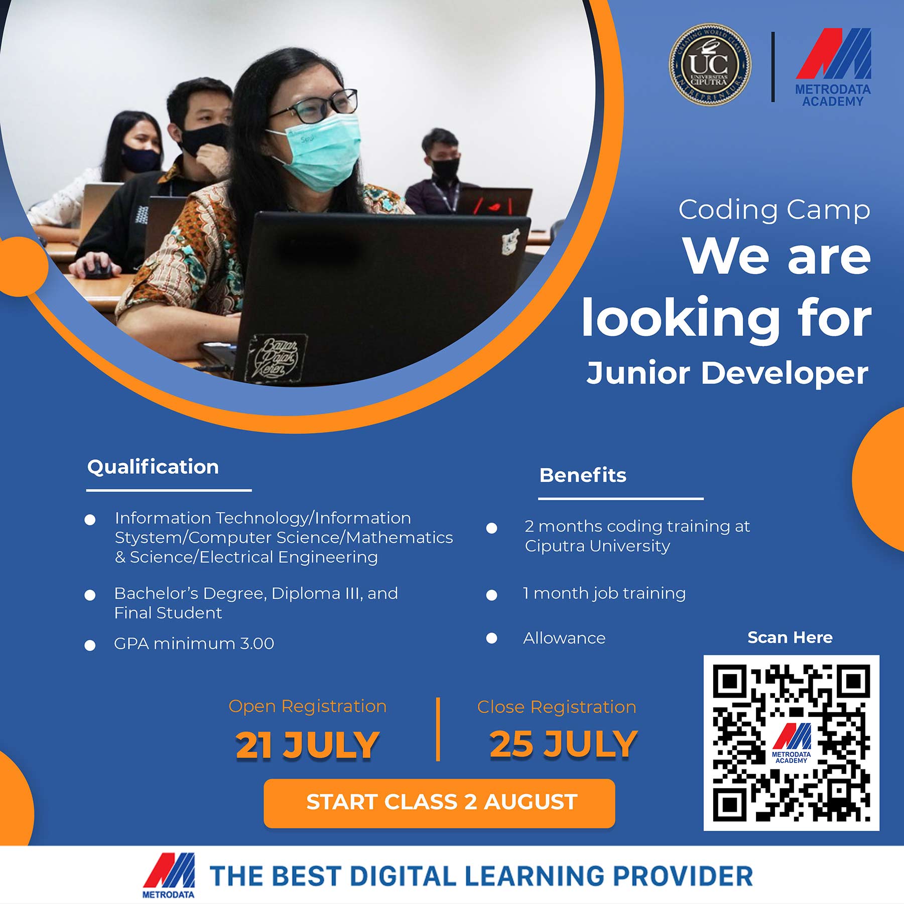 Metrodata Coding Camp - Informatika Universitas Ciputra