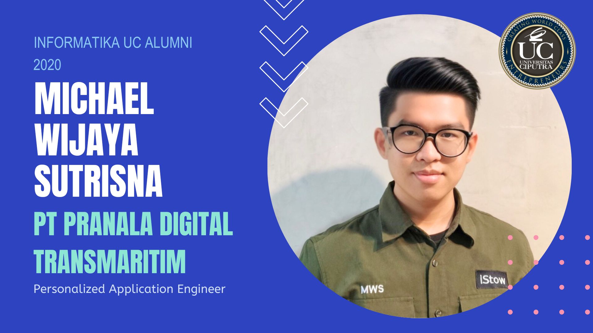 Michael Wijaya Sutrisna - Informatika Universitas Ciputra